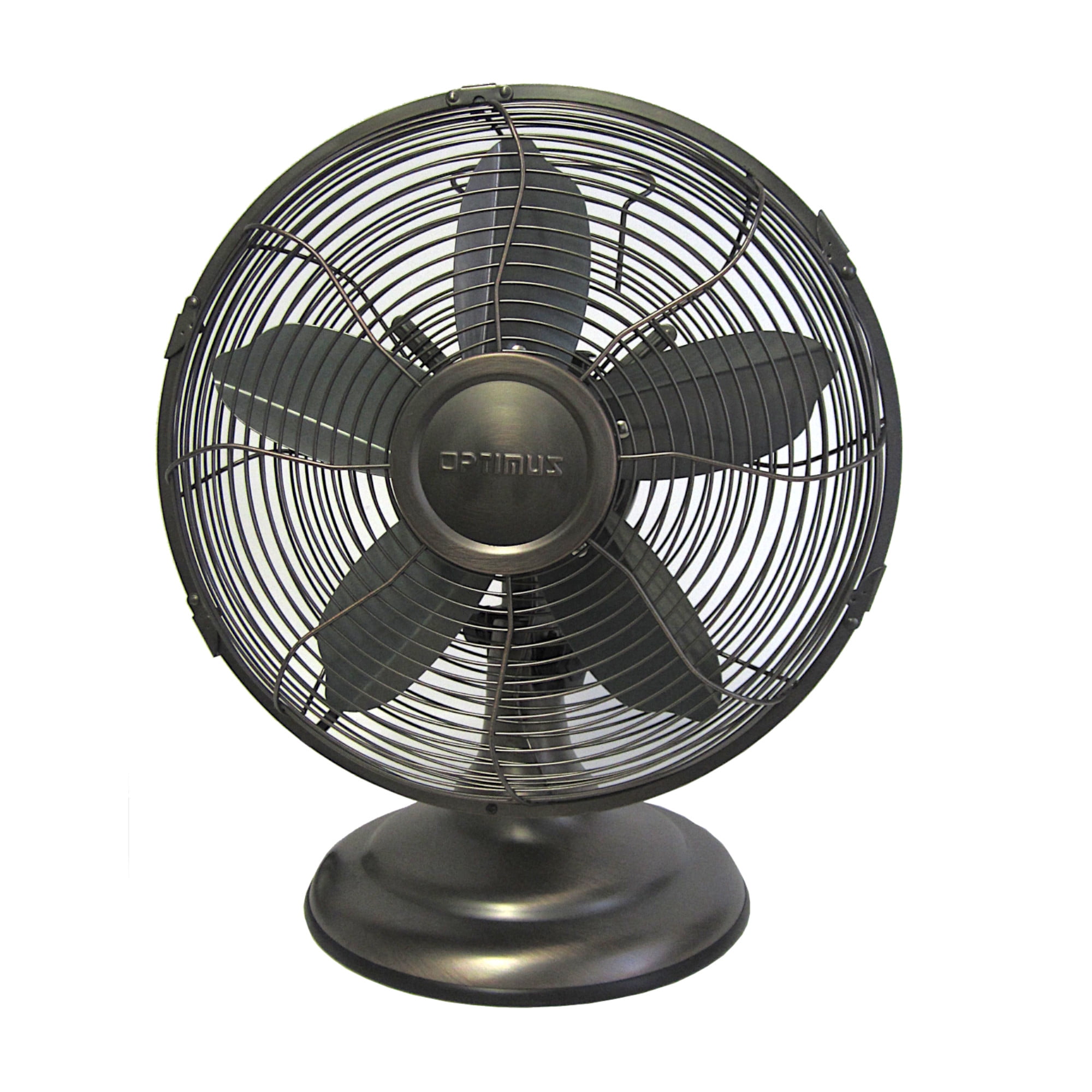 Optimus F-6212 Powerful 3 Speed 12" Portable Retro Oscillating Table ...