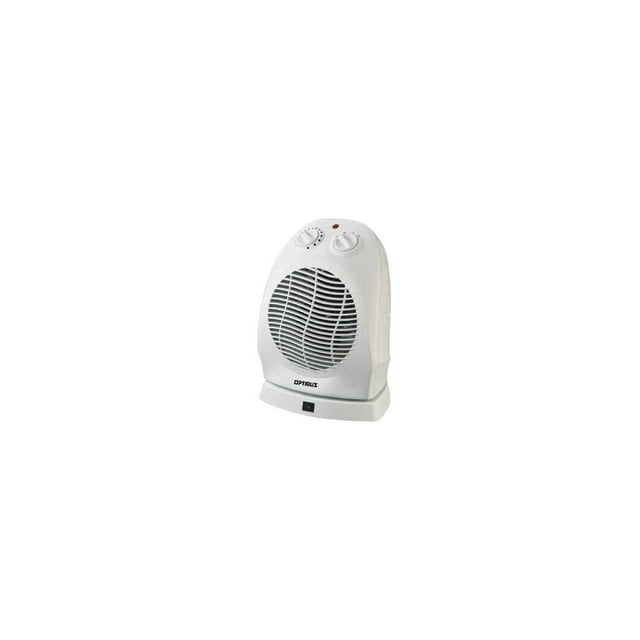 Optimus H-1382 Portable oscillating indoor fan heater with Thermostat ...