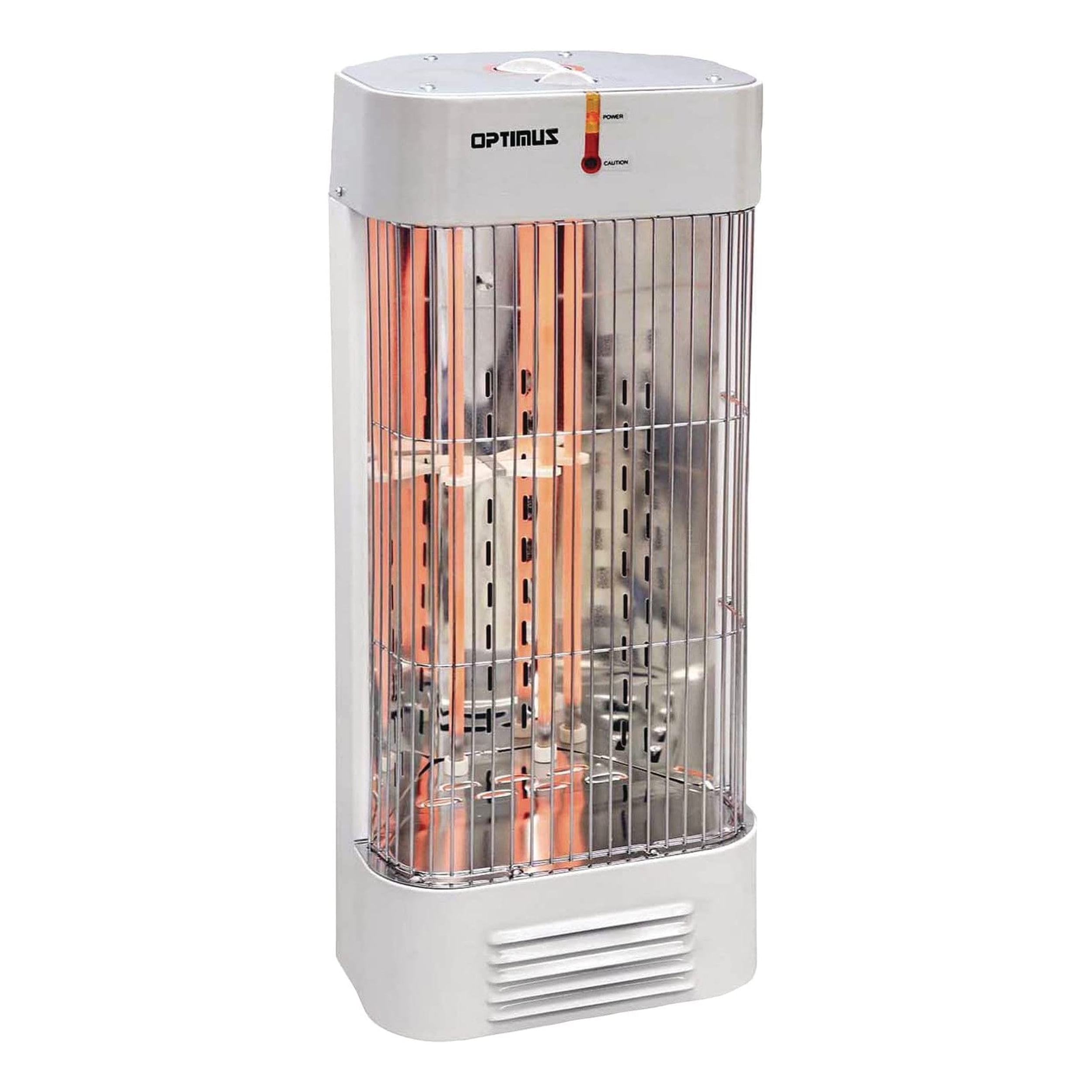Optimus H-5230 Tower Quartz Radiant Heater in White - Walmart.com