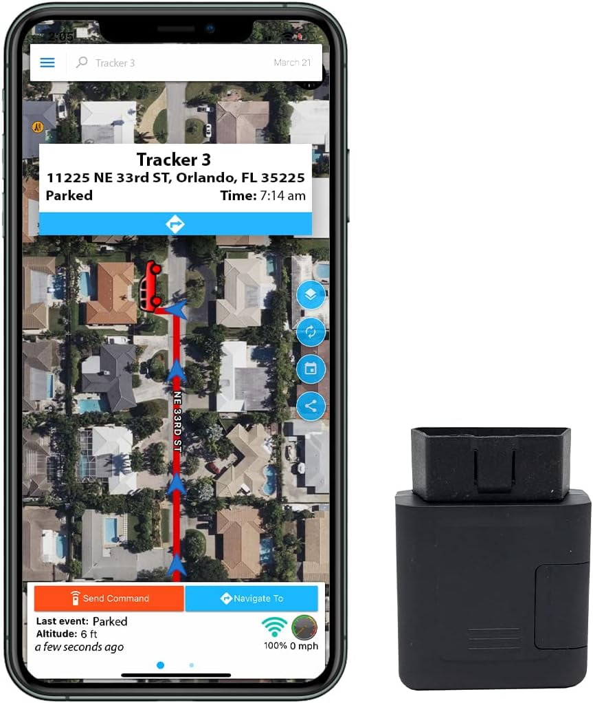 Optimus Plug-in GPS Tracker for Cars - Easy Installation - Harsh ...