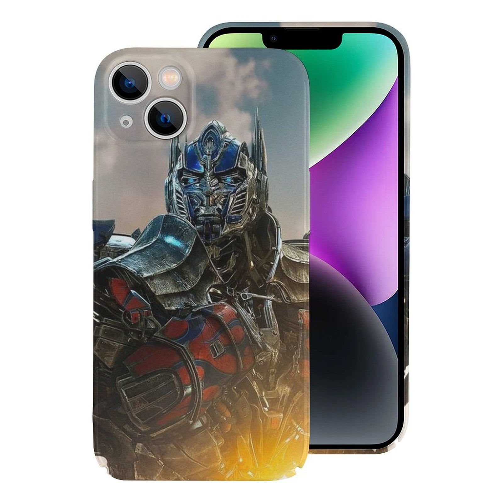Optimus Prime Phone Case for iPhone 14/Plus/Pro/Pro Max, Full Coverage ...