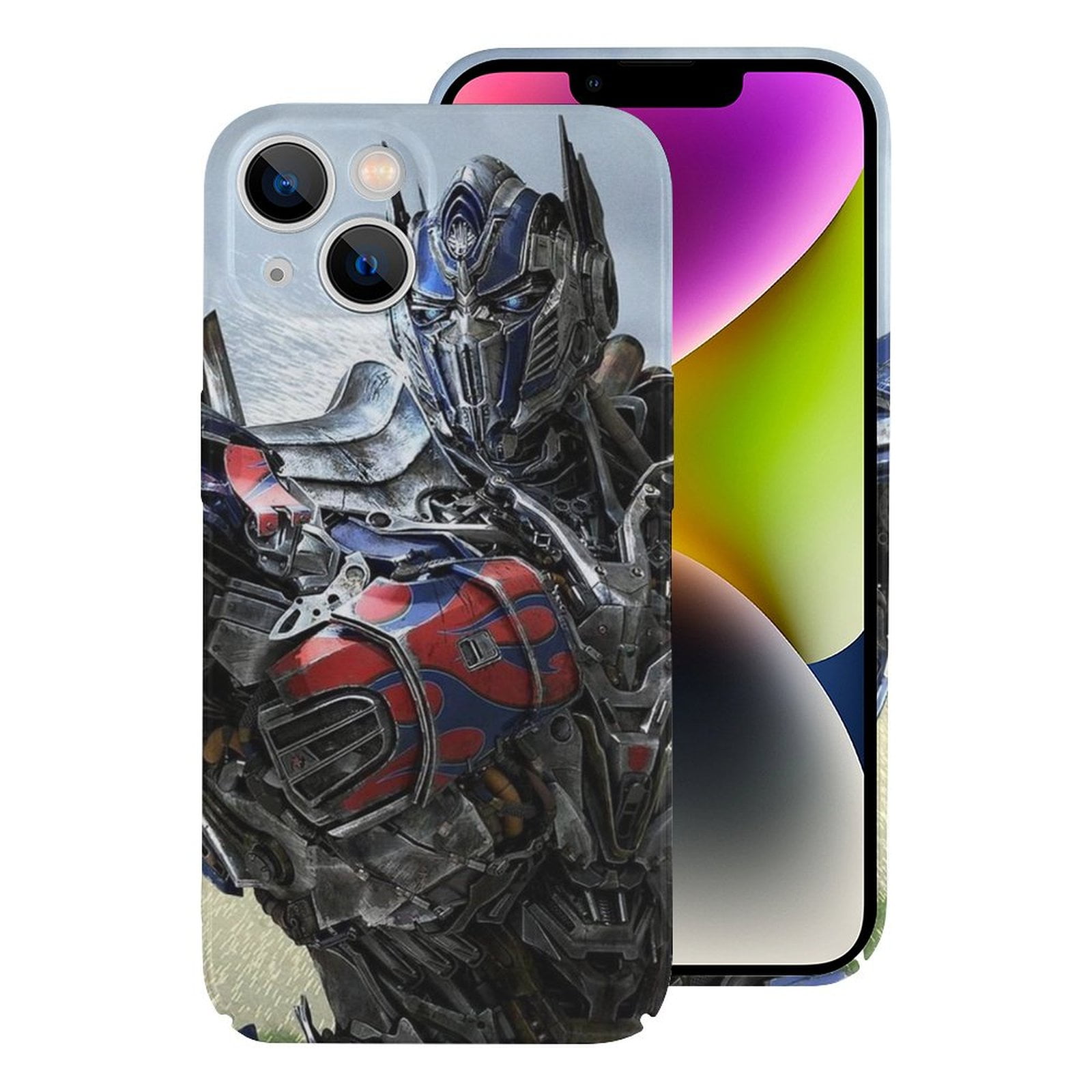 Optimus Prime Phone Case for iPhone 14/Plus/Pro/Pro Max, Full Coverage ...