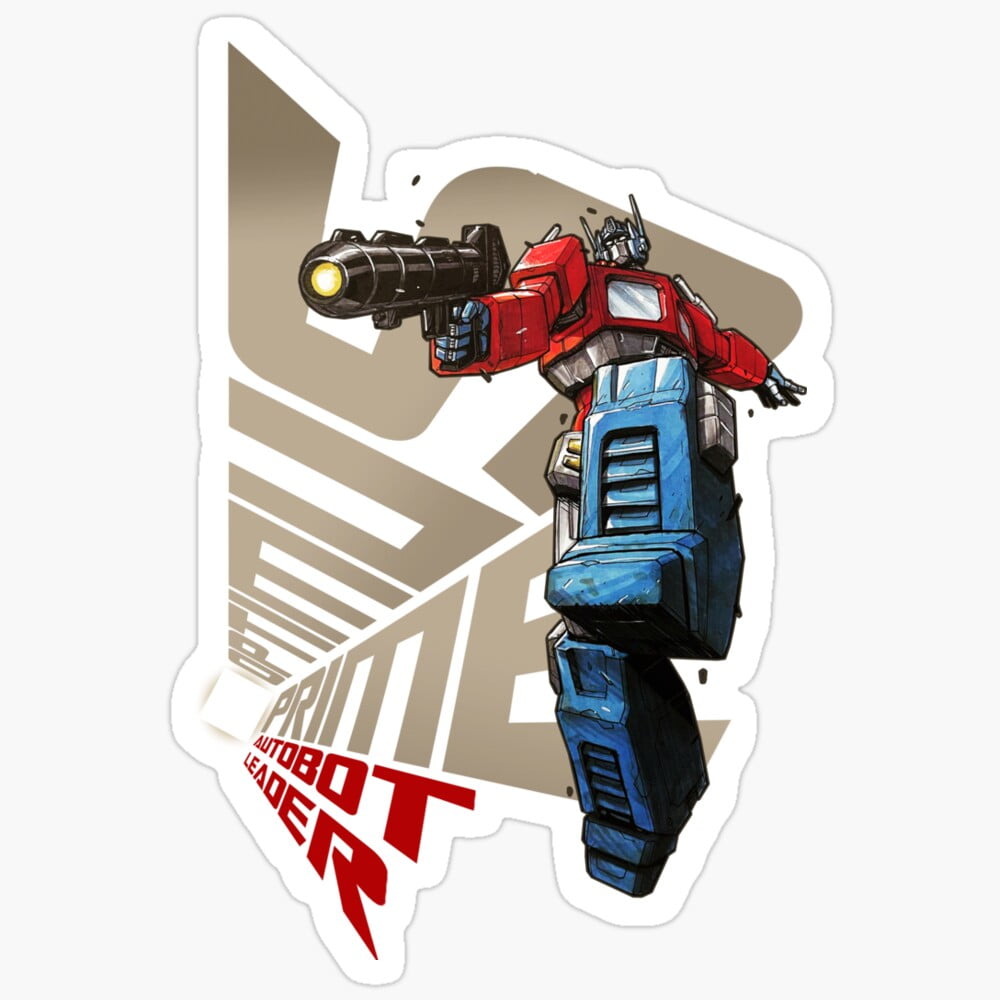 Optimus Prime Sticker Phone Decal Water Bottle Stickers Car Decals ...