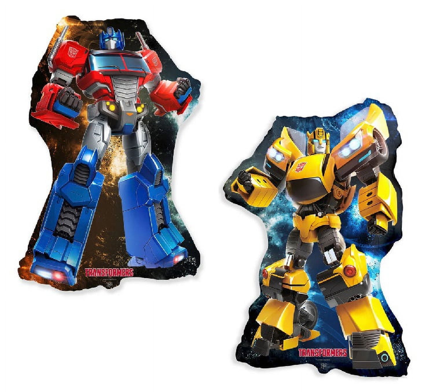 Optimus Prime and Bumblebee Transformers 2 Piece Movie Happy Birthday ...