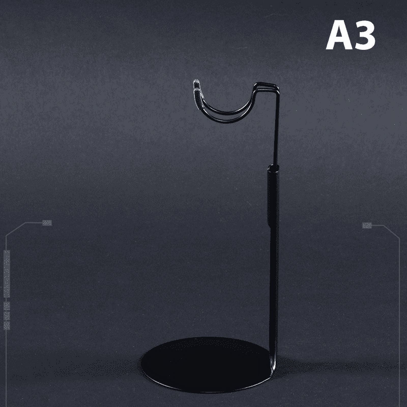 (Option A3) 1/6 Scale Model Stand Action Figure Accessories Adjustable ...