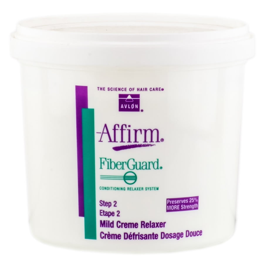{Option : Mild : Fiberguard} Avlon Affirm FiberGuard Creme Relaxer w ...