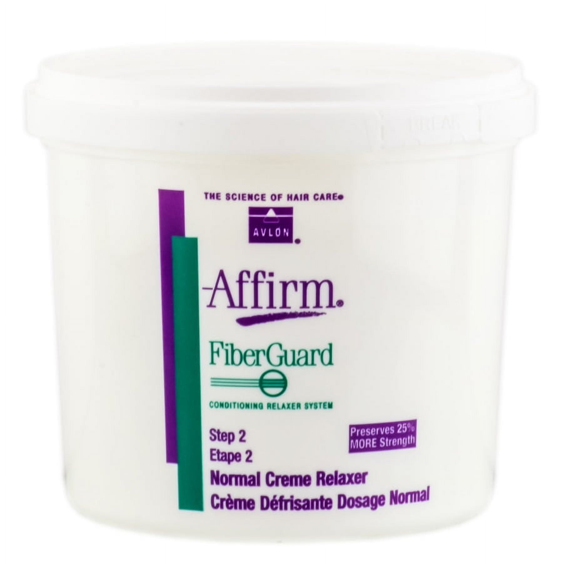 {Option : Normal : Fiberguard} Avlon Affirm FiberGuard Creme Relaxer w ...