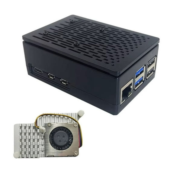 Optional Official Heatsink Fan Cooling Box for RPI5 Board CASE ...