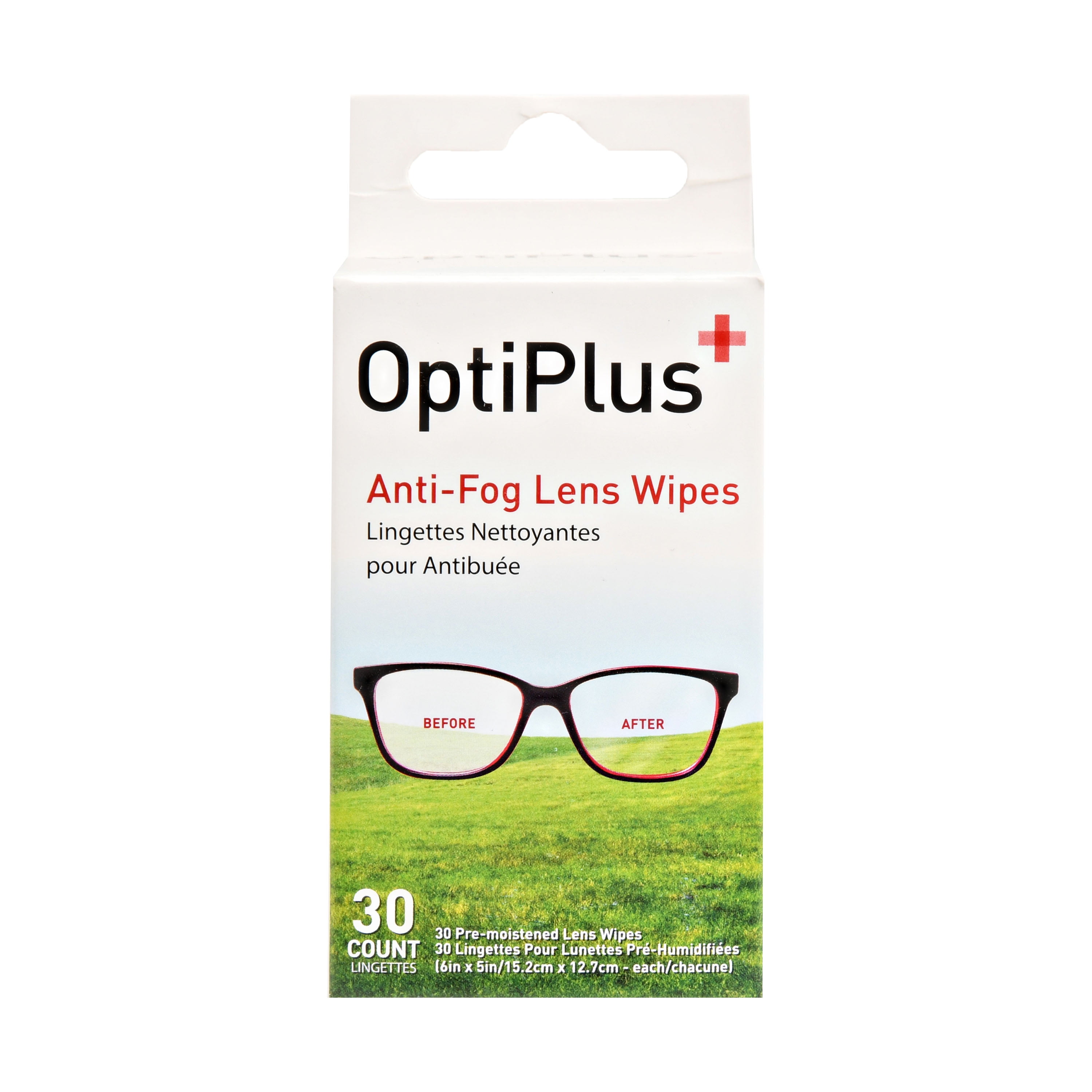 Optiplus Anti-Fog Wipes - Walmart.com
