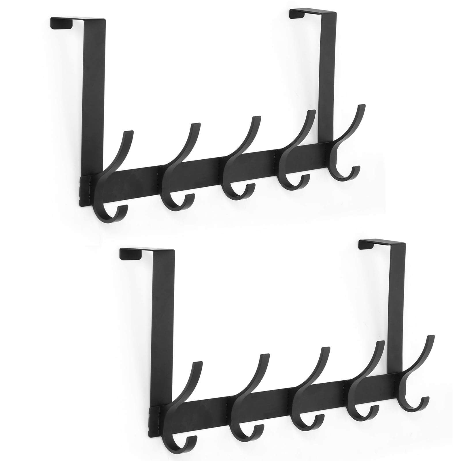 Optish Over The Door Hooks, Over The Door Towel Rack with 10 Coat Hooks ...