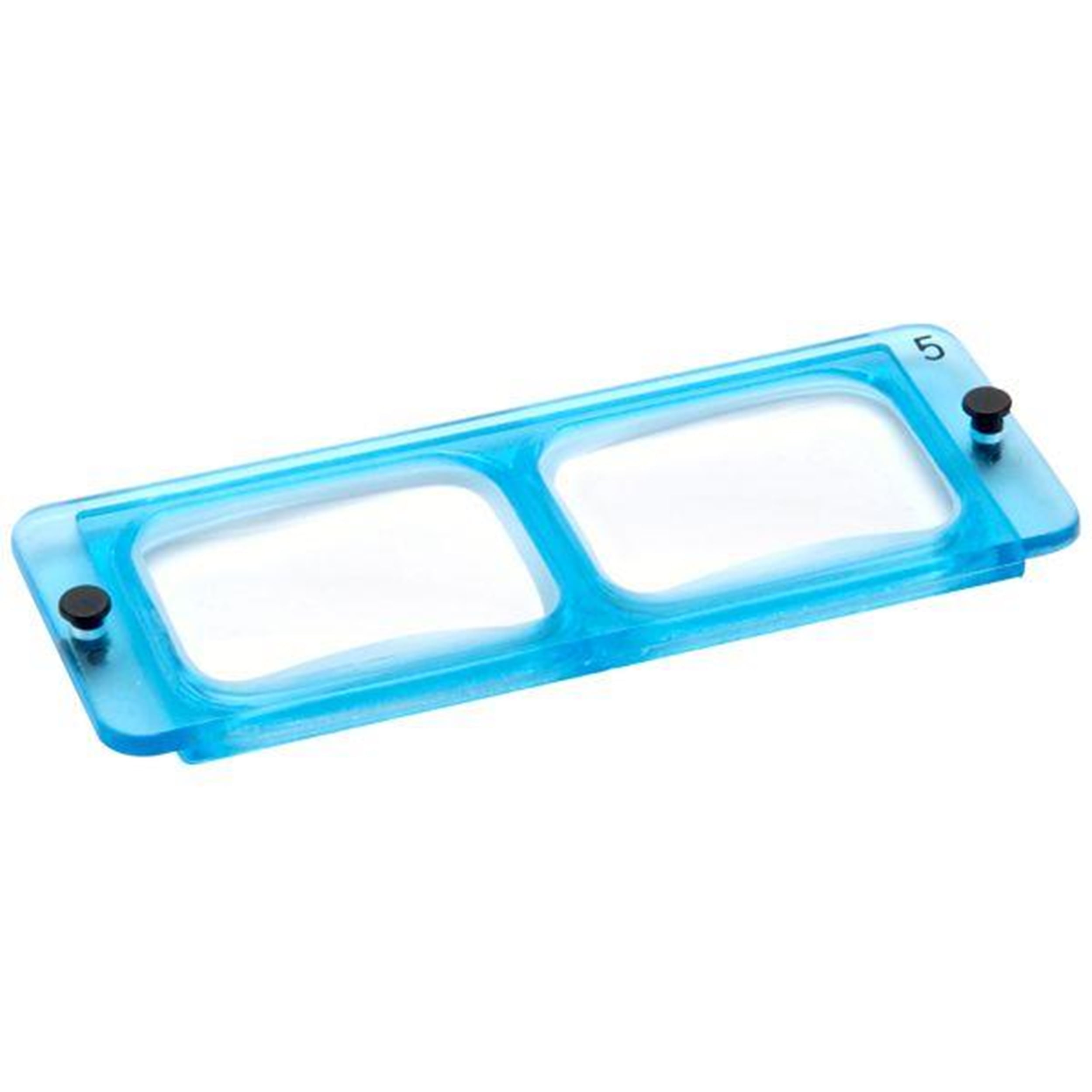Optivisor® 2-1/2 X Lens Plate Magnifies 2-1/2 Times At 8" Fits ...