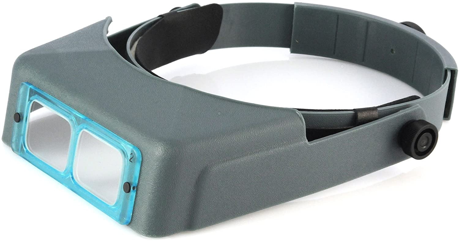 Optivisor DA-2 1.5x Head Band Handsfree Magnifier Visor - Walmart.com