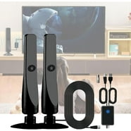 FlatWave Amplified Razor-Thin HDTV Indoor Antenna - Walmart.com