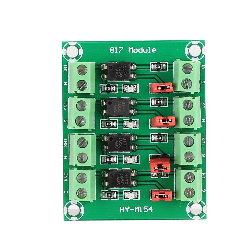 Optocoupler Isolated Board, Anti Interference 4 Way Voltage Isolation ...