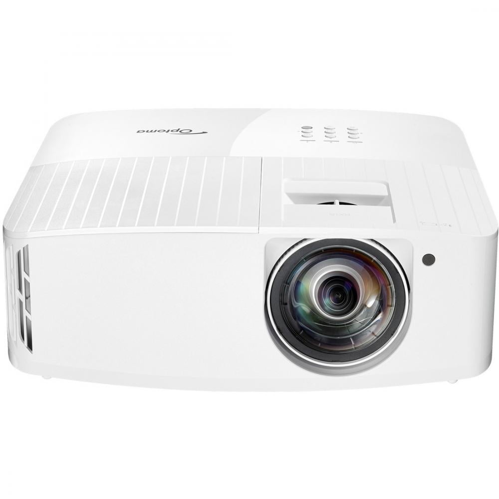 Optoma 4K400STx 3D Short Throw DLP Projector - 4K UHD, High Definition ...