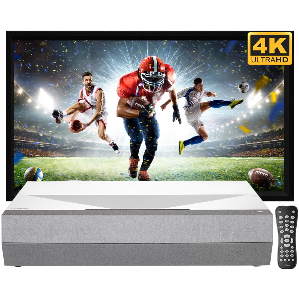 Optoma CINEMAX-D2-W CinemaX D2 4K UHD Ultra-Short-Throw DLP Projector ...