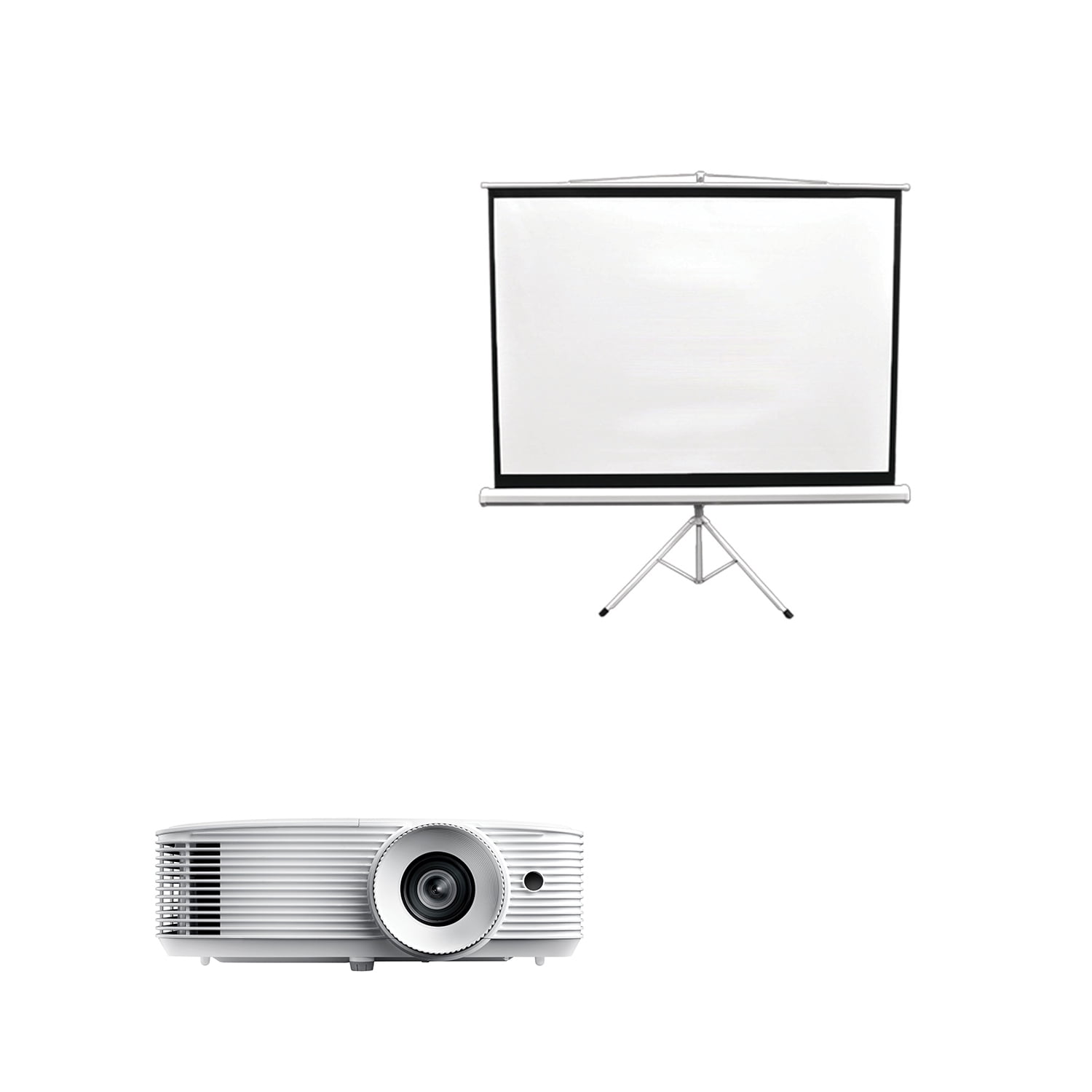 Optoma HD27e 1080p Home Entertainment Projector & Pyle Home PRJTP84 ...