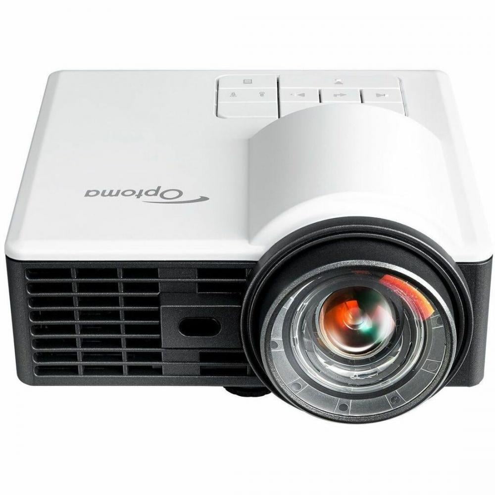 Optoma ML1050STi 3D Ready Short Throw DLP Projector - 16:10 - White ...