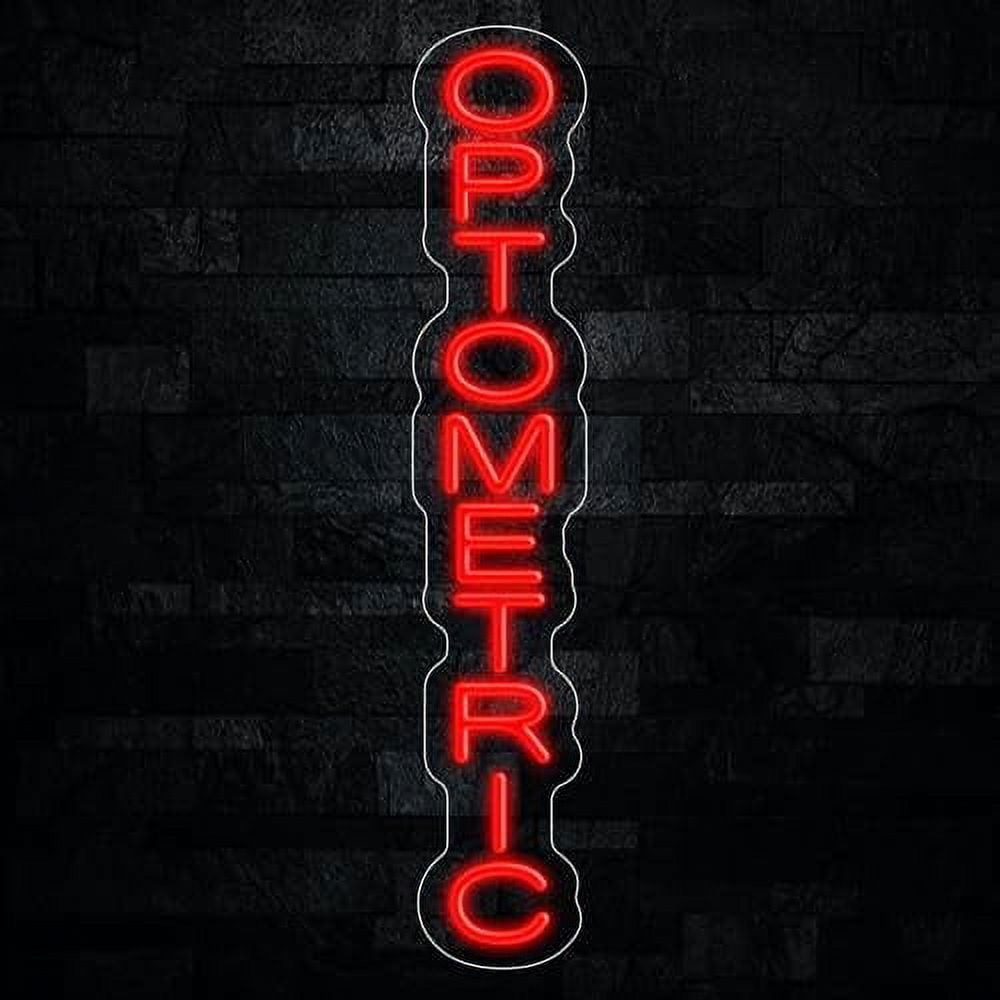 Optometric LED Neon Sign 5"L x 27"H #32543 - Walmart.com