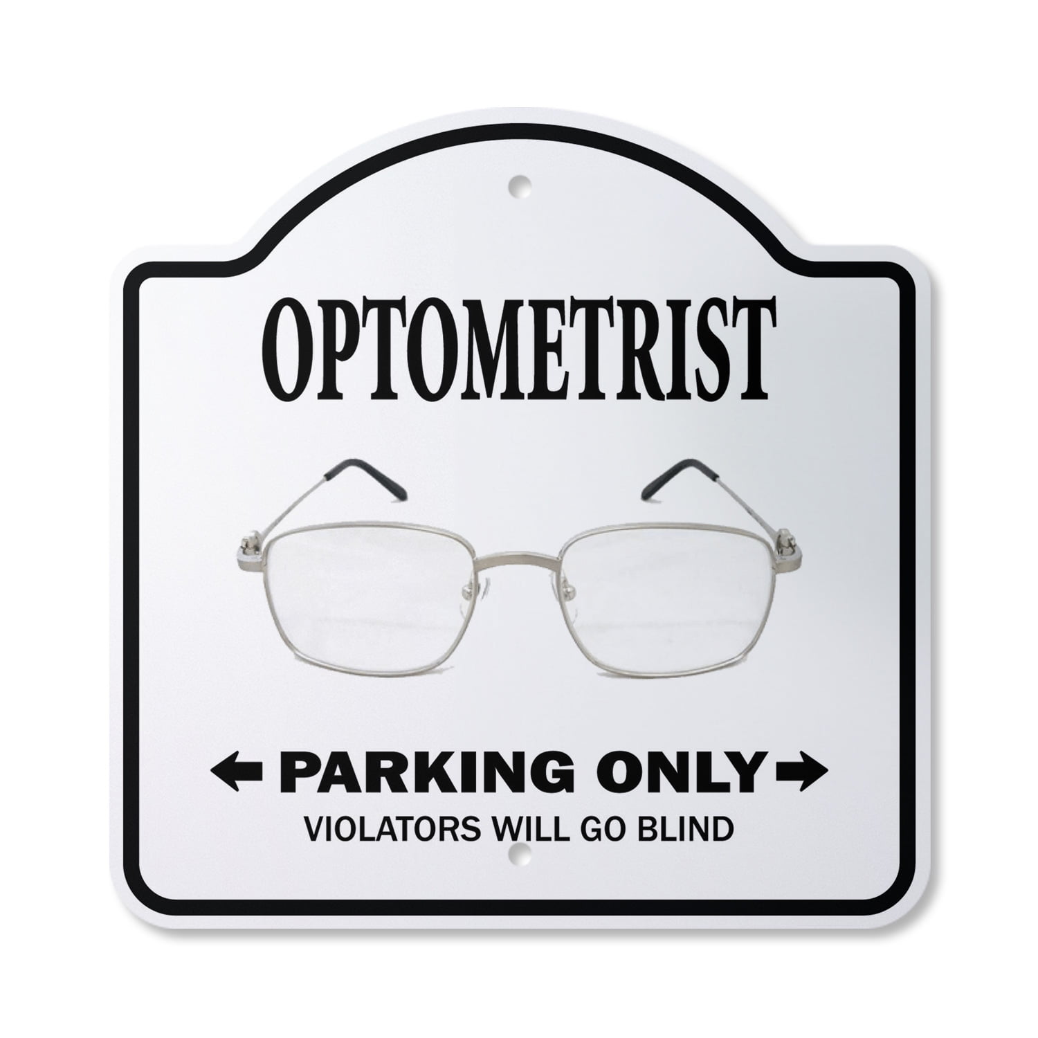 Optometrist 14" X 14" Sign | Indoor/Outdoor Plastic | SignMission ...