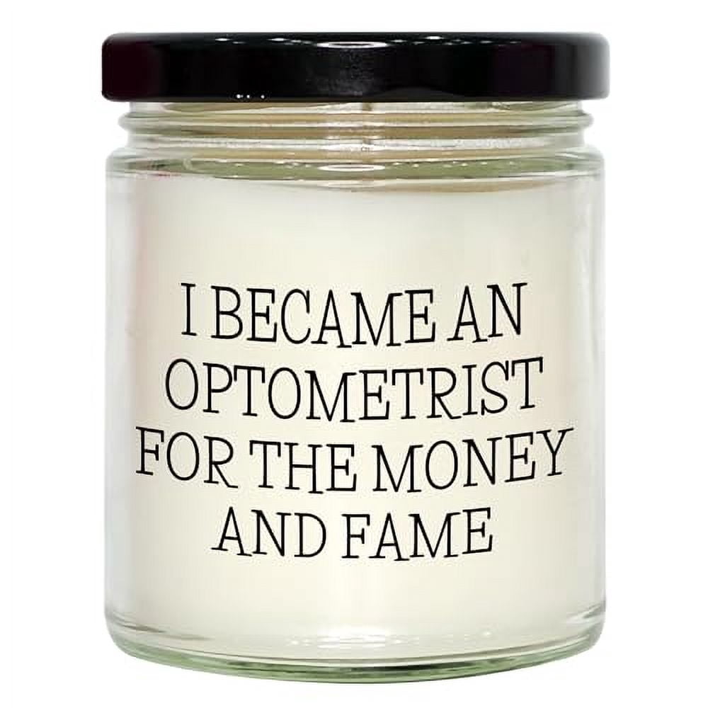 Optometrist Gifts - Funny Birthday Candle for Her - I Became an ...