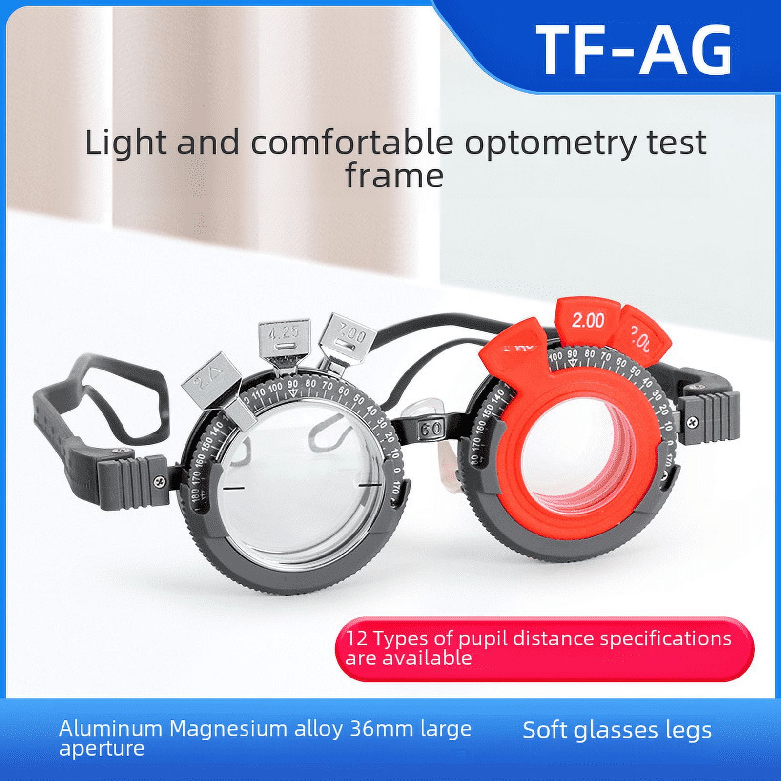 Optometry test frame fitting frame light full fixed interpupillary ...