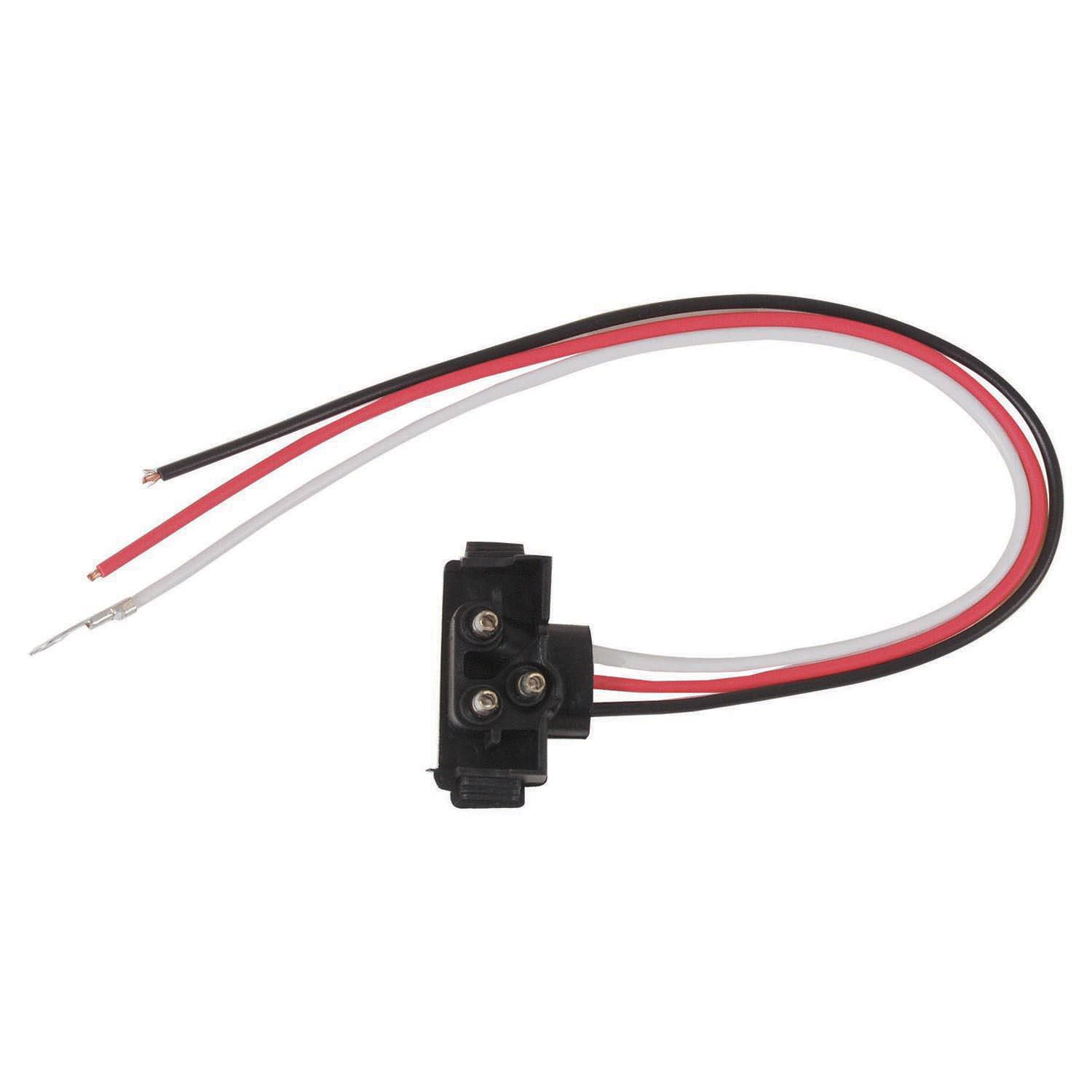 Optronics 3 Wire Right Angle Pigtail - 10" Lead Wire, 1 each, sold by ...