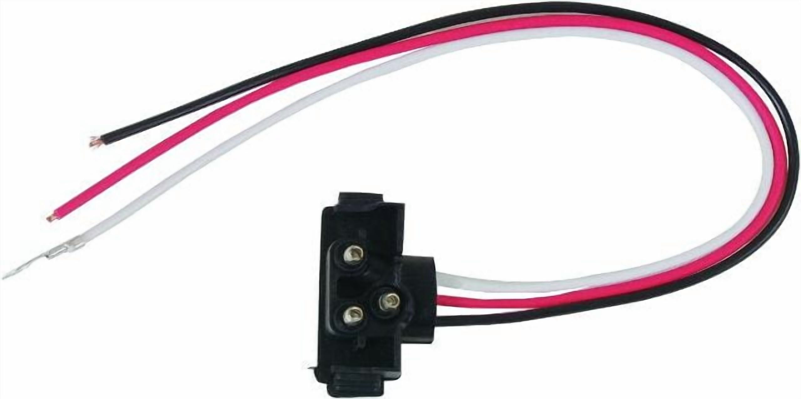 Optronics A47PS 3-Way Right Angle Pigtail 10" for Tail Lights, Wire ...