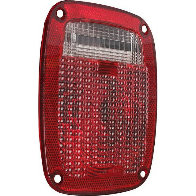 Optronics A60RBP Tail Light Lens, Red - Walmart.com