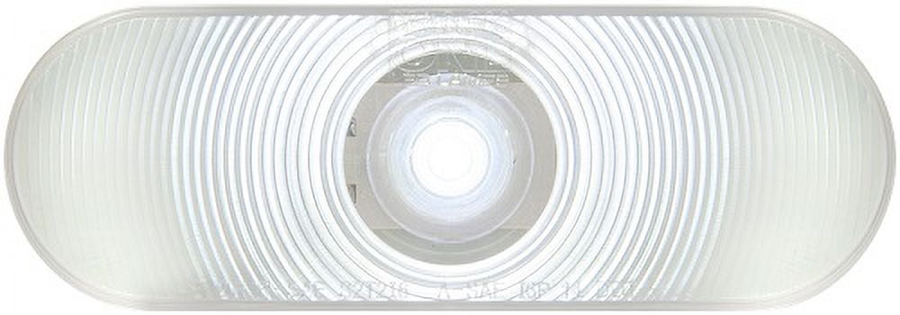Optronics BUL002CM3BP One Oval Sealed Dot LED Back-Up Light, 7", White ...