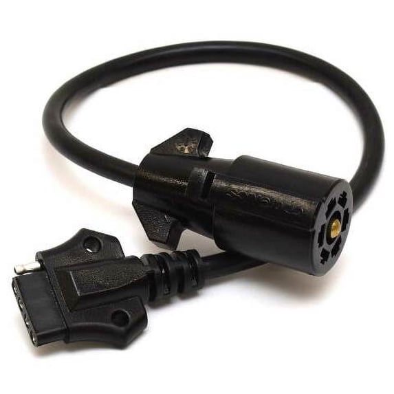 Optronics Boat 5 Flat 7 Round Adaptor Cable A57WH | Black 17 Inch ...