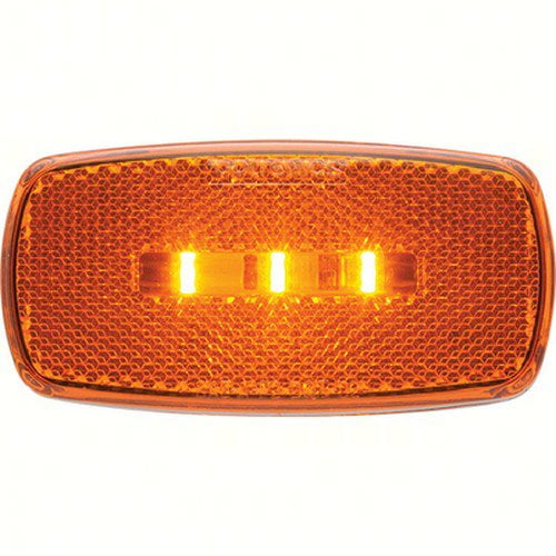 Optronics MCL32RBP; Led Mark Light Oval Red - Walmart.com