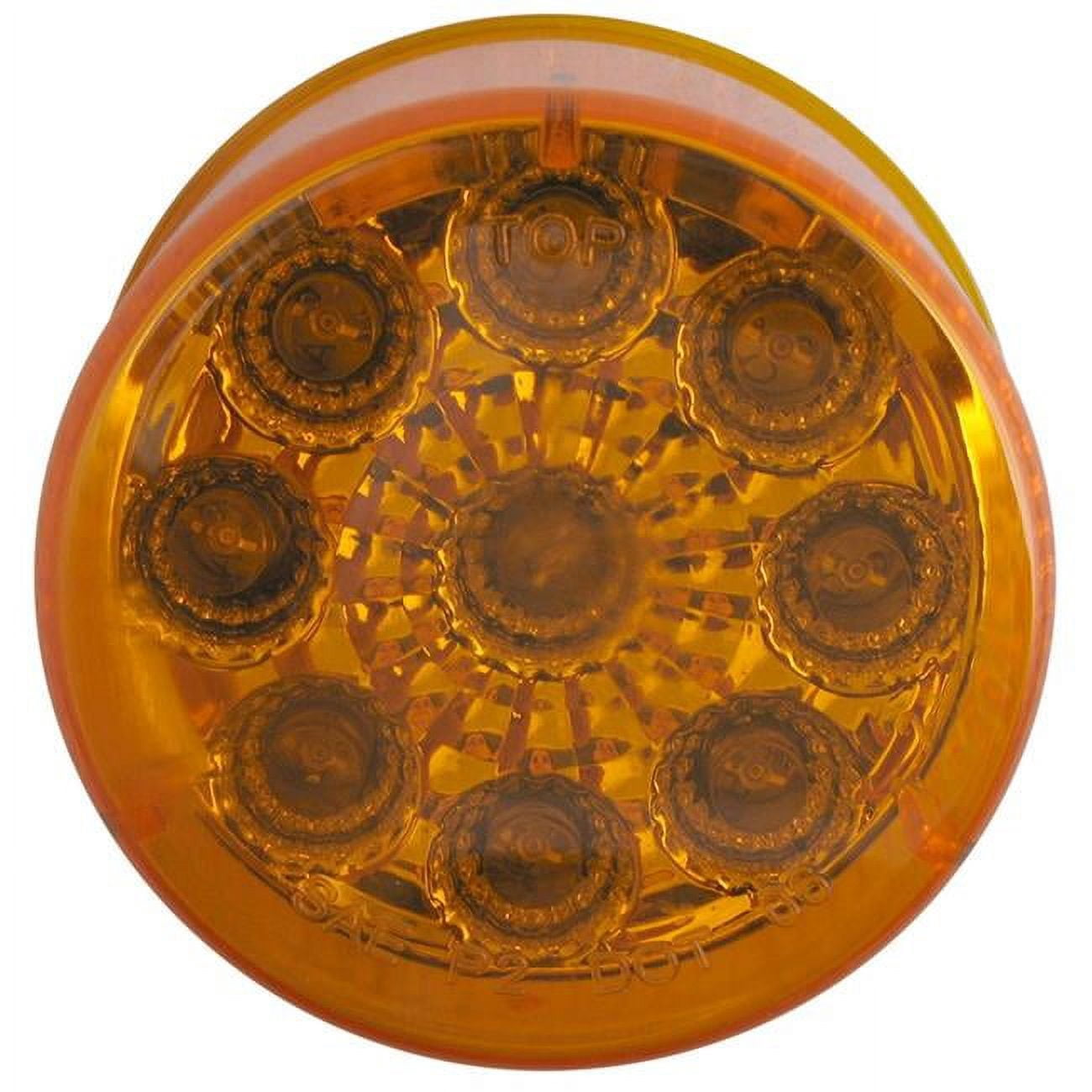 Optronics MCL50AB 2 in. Round LED Miroflex 9 Diode Side Marker Light ...