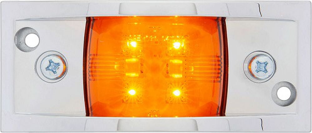 Optronics MCL81ABP LED Marker/Clearance Light, Amber - Walmart.com