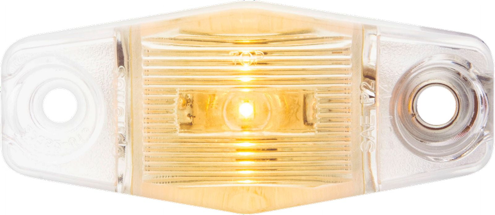 Optronics - MCL99AC1B - ONE LED MARK MINI ONE WIRE AMBER CLEAR - (Pack ...