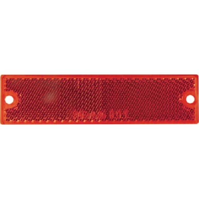 Optronics RE15RBP Red Rectangular Reflector - Walmart.com
