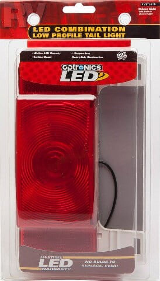 Optronics RVSTL61S LED RV Combination Tail Light With White Base and ...