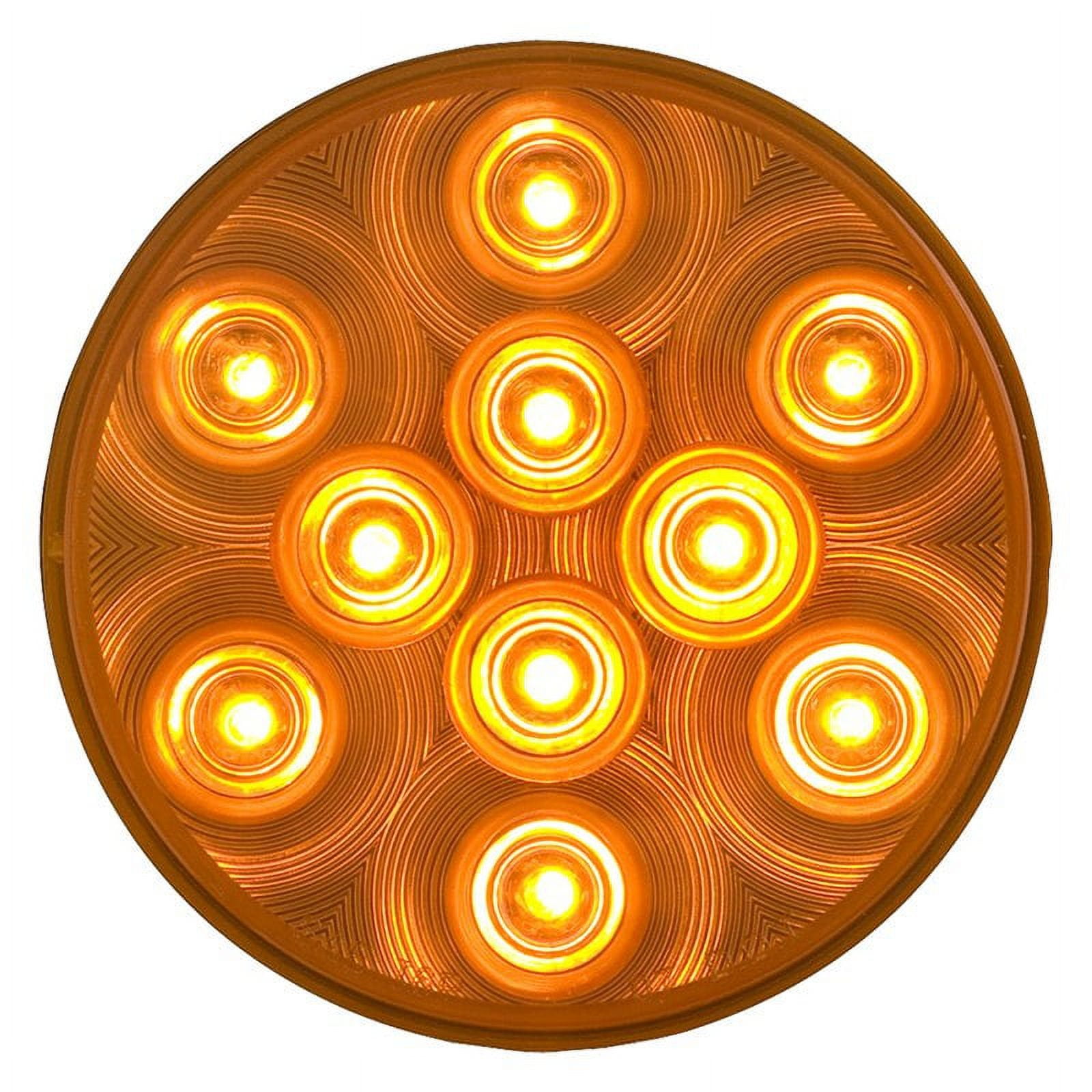 Optronics STL43AB - STL43 Series 4" Yellow Round Grommet Mount LED Turn ...