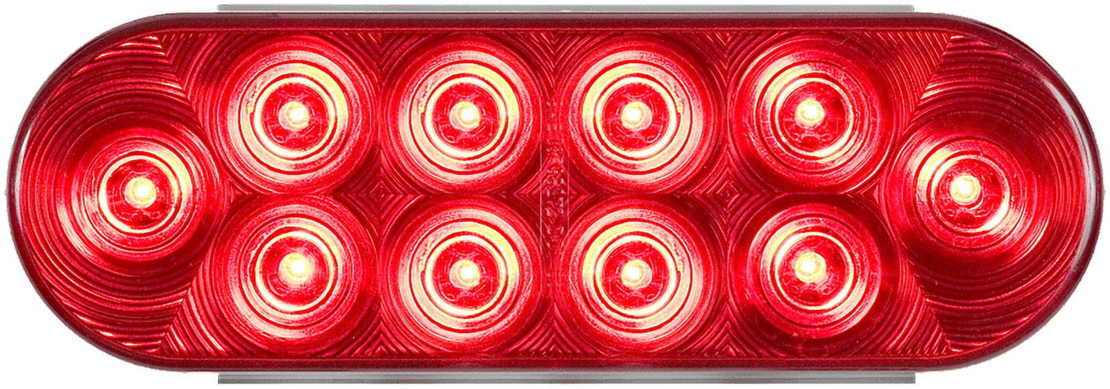 Optronics STL72RB Led Tail Light 6'grommet Mount 10d - Walmart.com