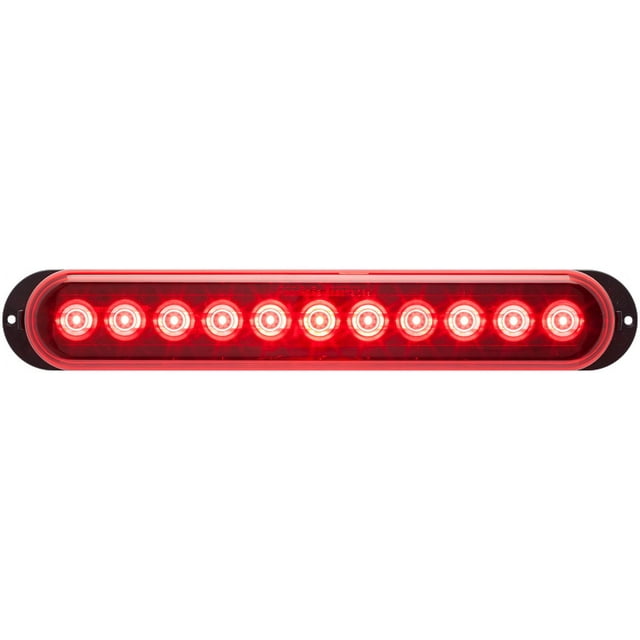 Optronics STL76RBP Thinline Sealed LED Stop/Turn/Tail Light, Red ...