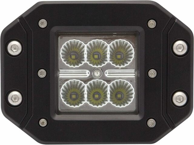 Optronics UCL24CFB LED 3" Flood Light Cube -Recess Flange Mount ...