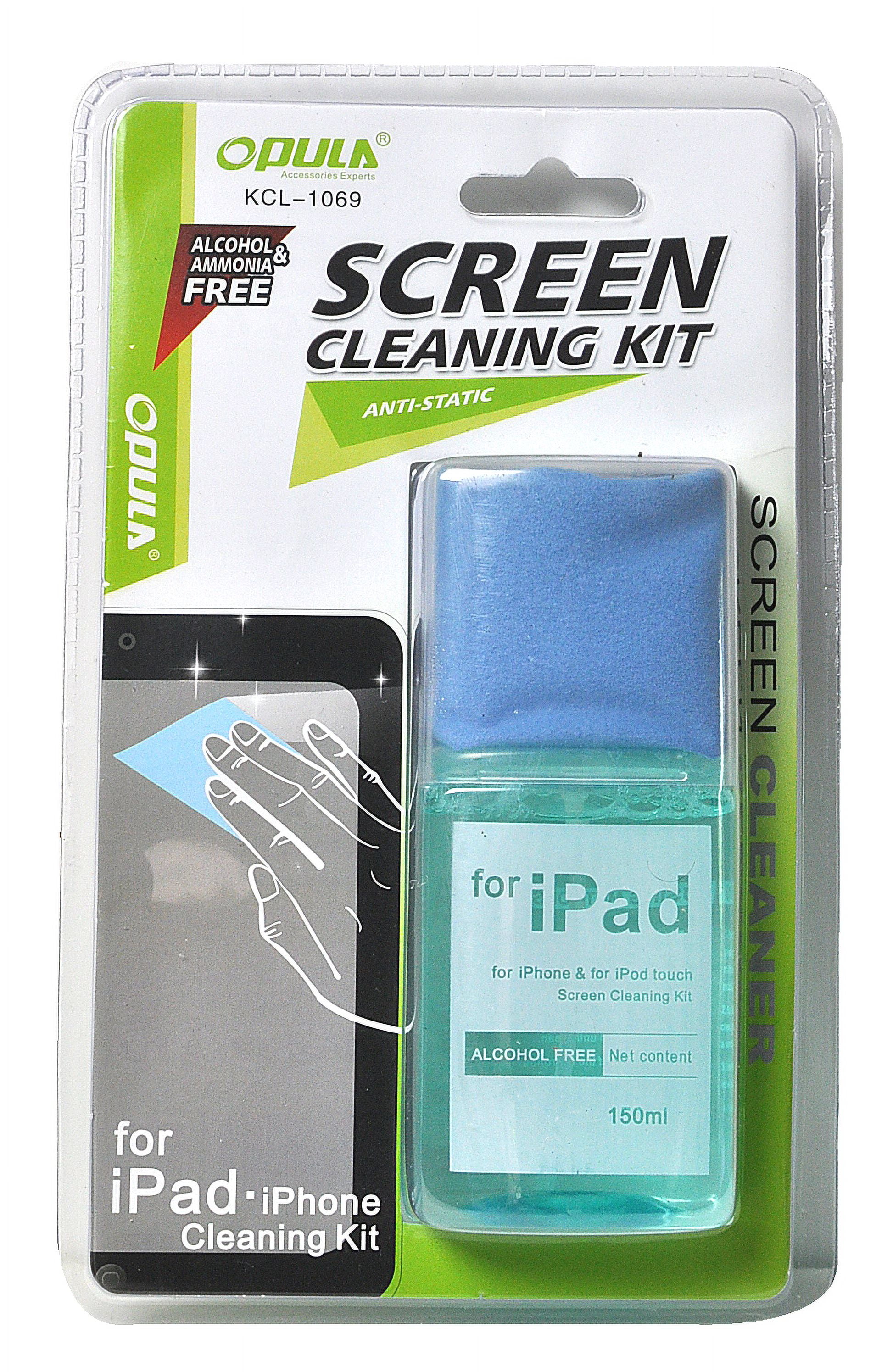 Opula Screen Cleaning Kit 150ml KCL-1069 - Walmart.com
