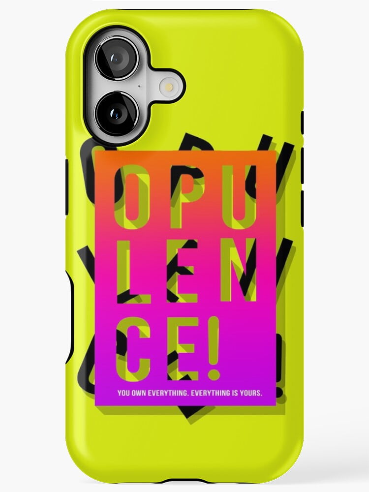 Opulence You Own Everything Empowerment Bold Typography Motivational ...