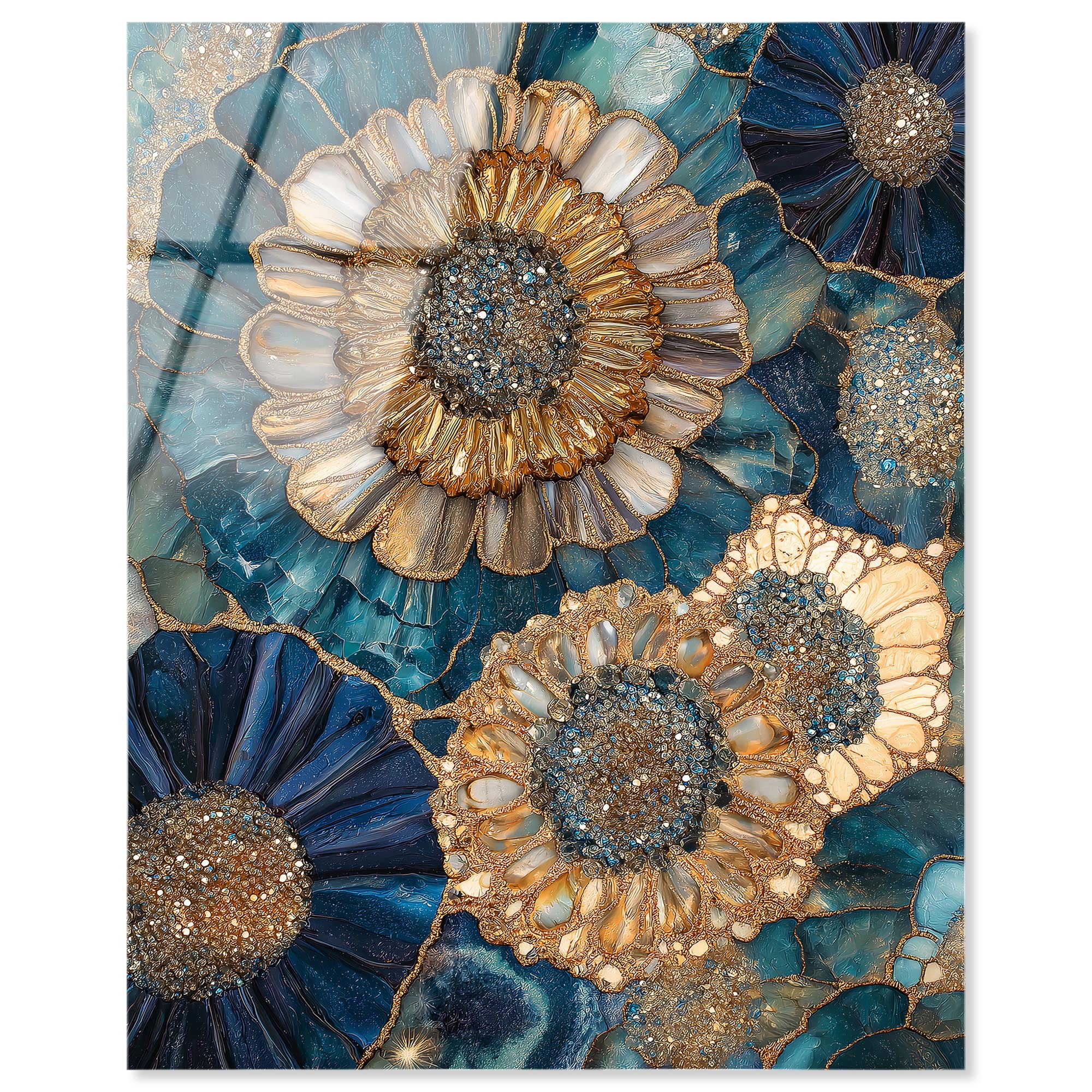 Opulent Geode I Acrylic Geodes Wall Decor by Art Remedy, Ready to Hang ...