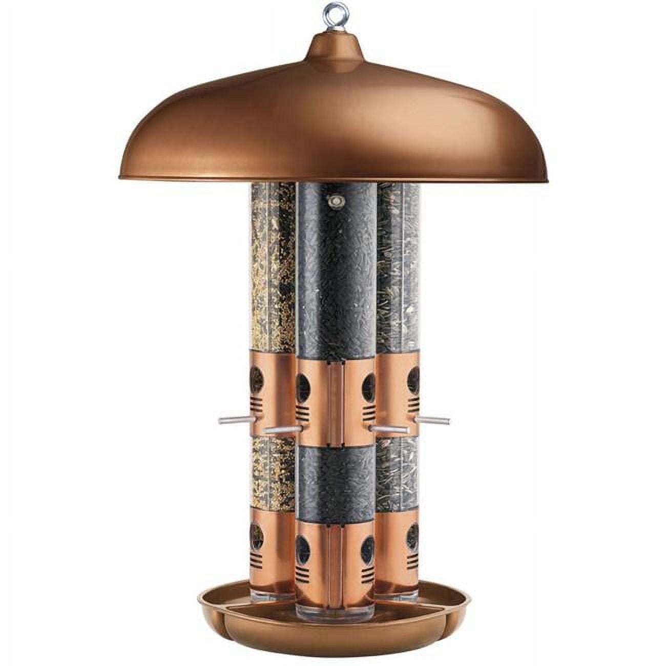 Opus Topflight Copper Triple Tube Bird Feeder - Walmart.com