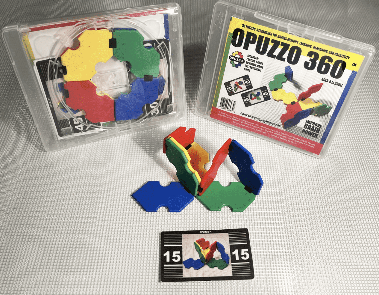 Opuzzo 360 3D Puzzle Card Game - Walmart.com