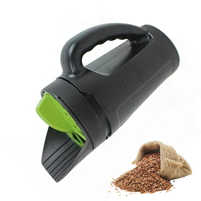 Opvise 2.5L Heavy-Duty Plastic Handheld Spreader - Adjustable Flow ...