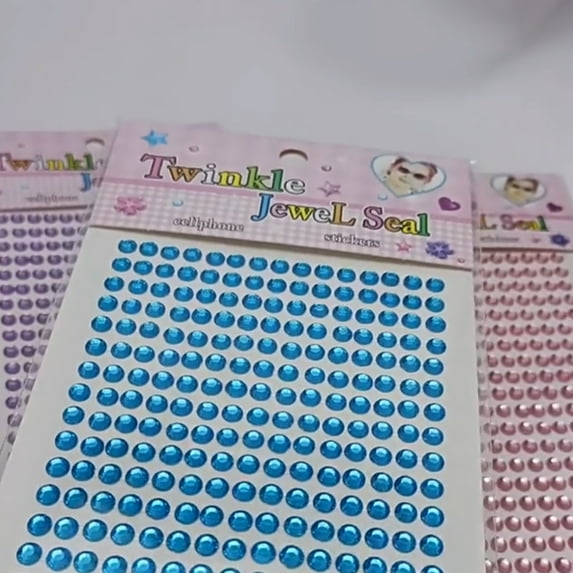 Opvise 2 Set DIY Sticker Easy to Paste Twinkle Self-adhesive 5mm ...