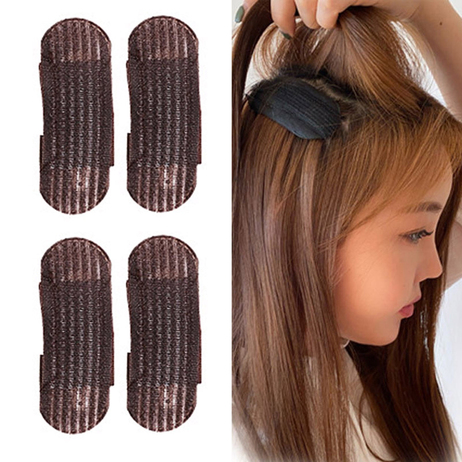 Opvise 4 Pcs Hair Volumizing Clips Good Fluffy Breathable Increase Hair ...