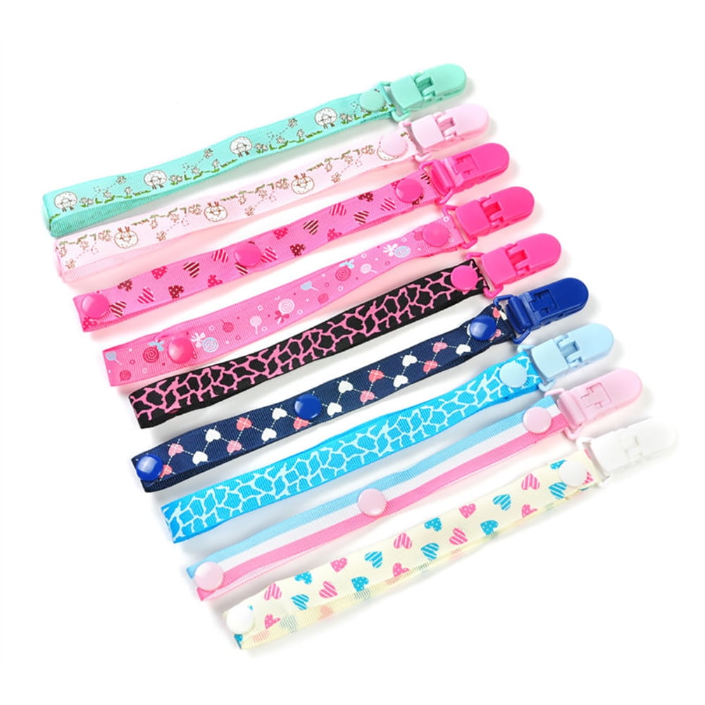 Opvise Baby Anti-lost Dummy Pacifier Soother Chain Clip Holder Cartoon ...